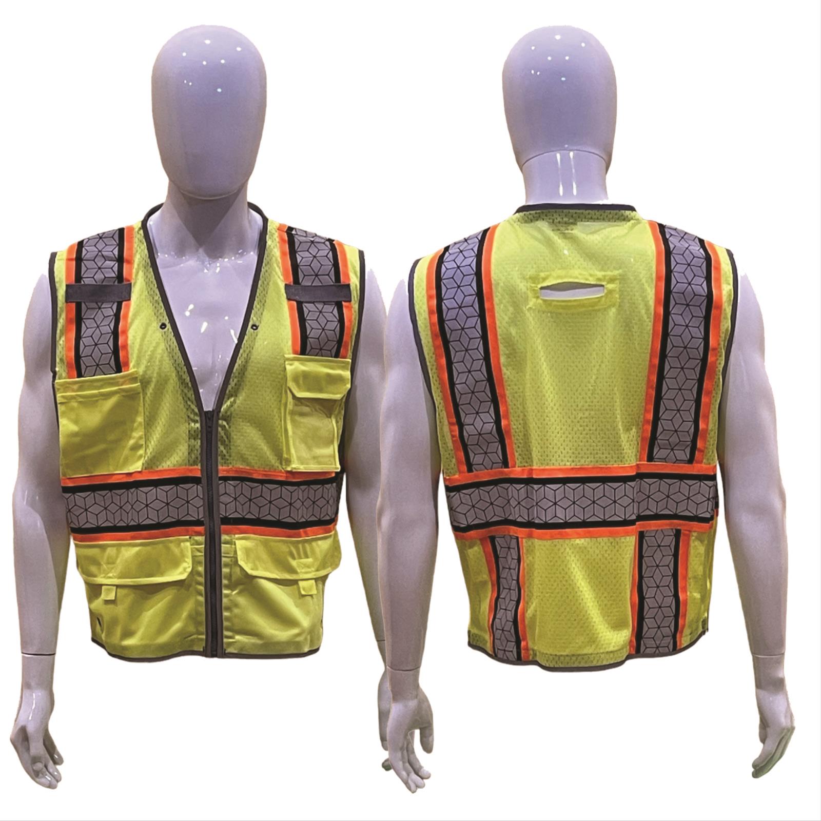 Safety Products Inc - Deluxe Two Tone Surveyor's Vest, Class 2 Type R