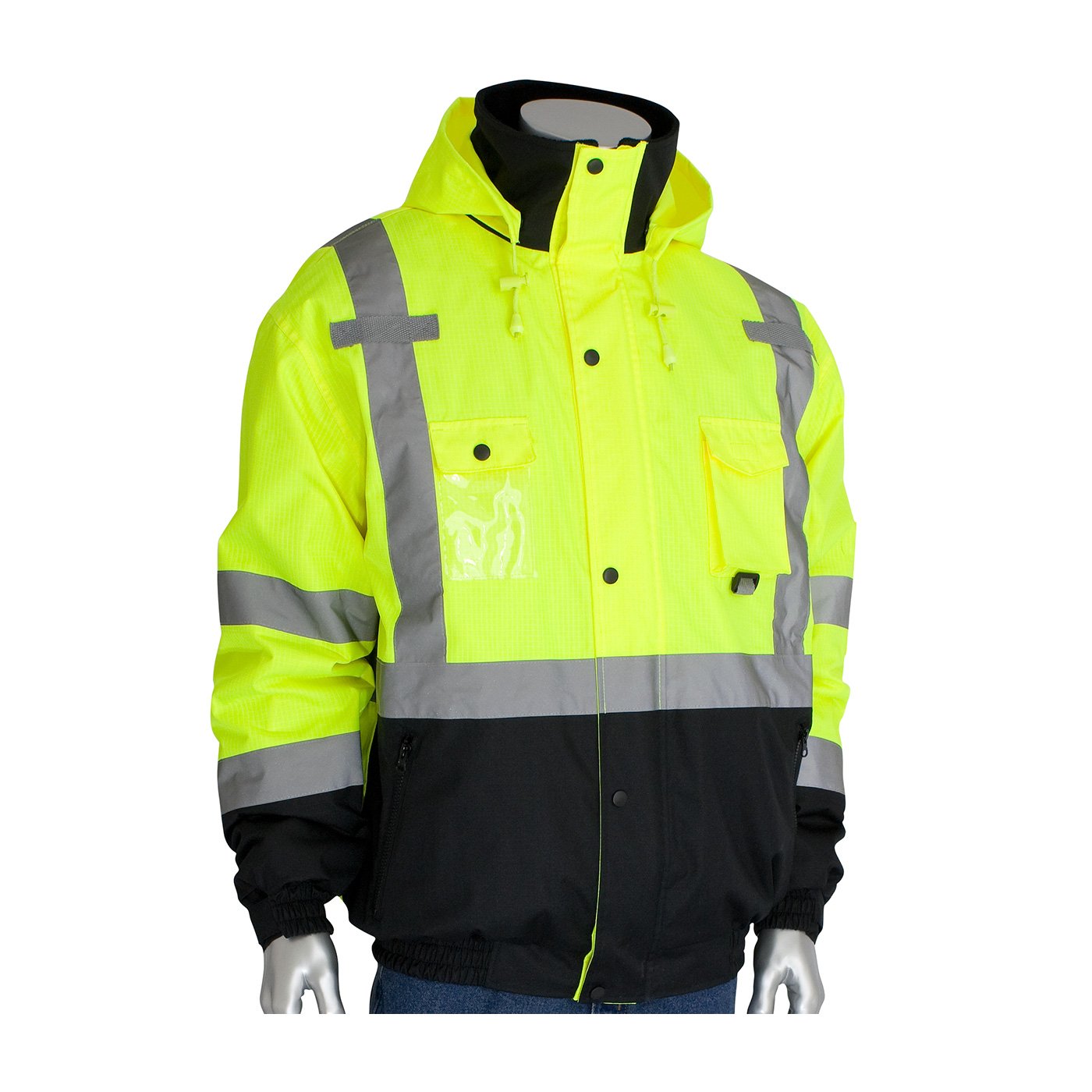 Safety Products Inc - Ripstop Bomber Jacket, Class 3 Type R