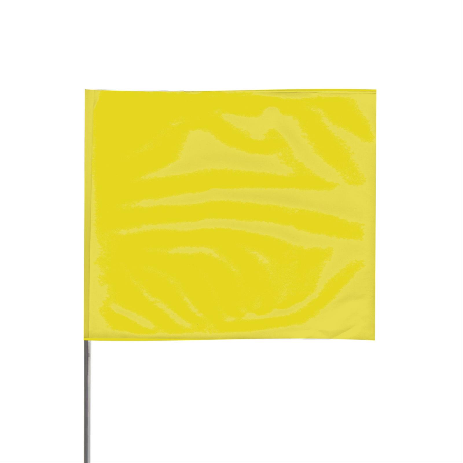 Safety Products Inc - Marking Flags, 4" x 5" with 21" Staff