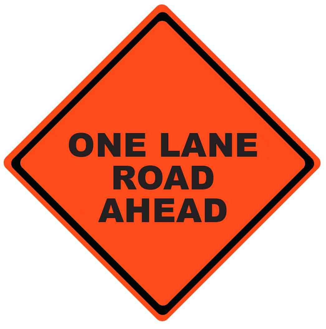 Safety Products Inc - Roll-Up Work Zone Signs