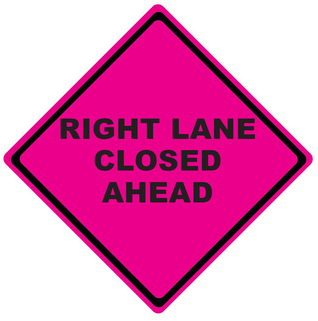 Safety Products Inc - Fluorescent Pink Incident Management Signs ...