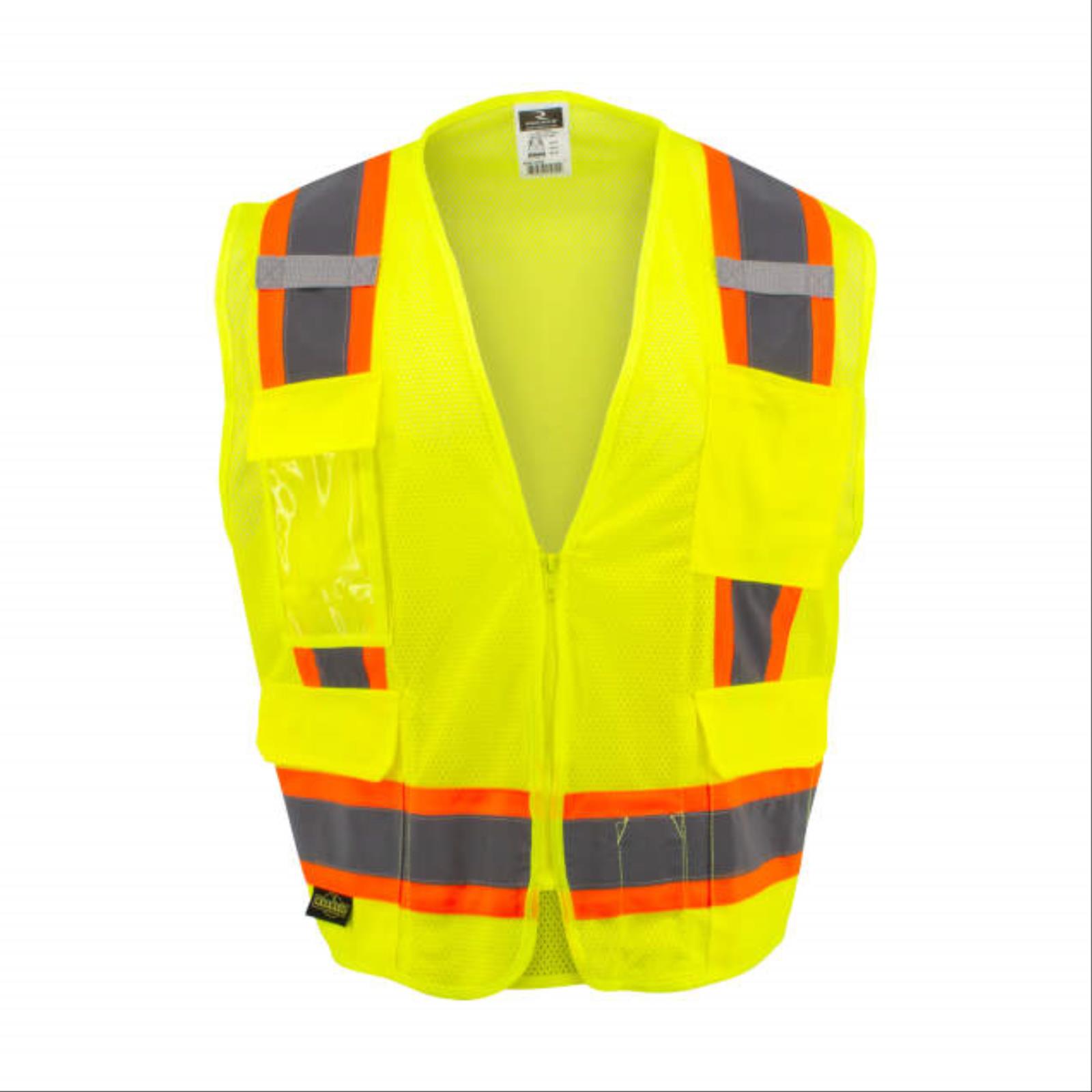 Safety Products Inc - Radwear™ Two Tone Surveyor Vest, Class 2 Type R
