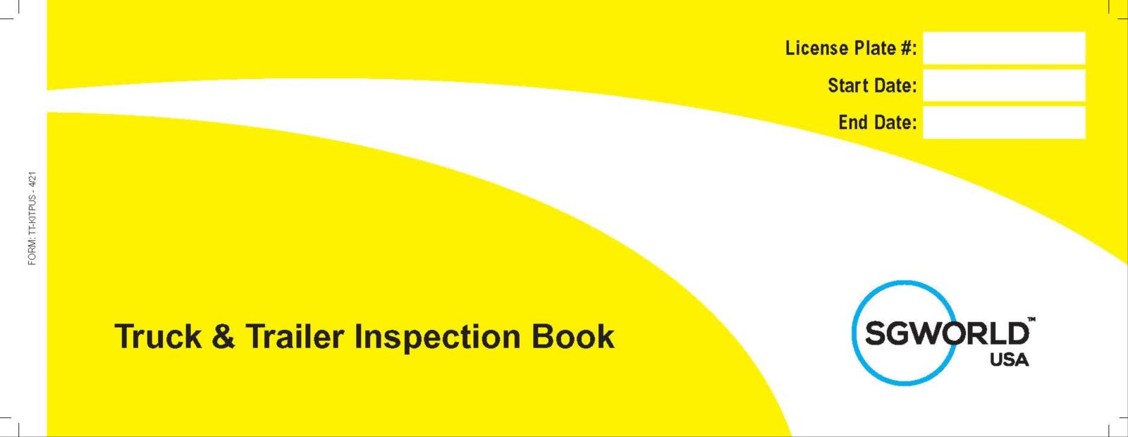 Safety Products Inc - Truck and Trailer Inspection Checklist Solution