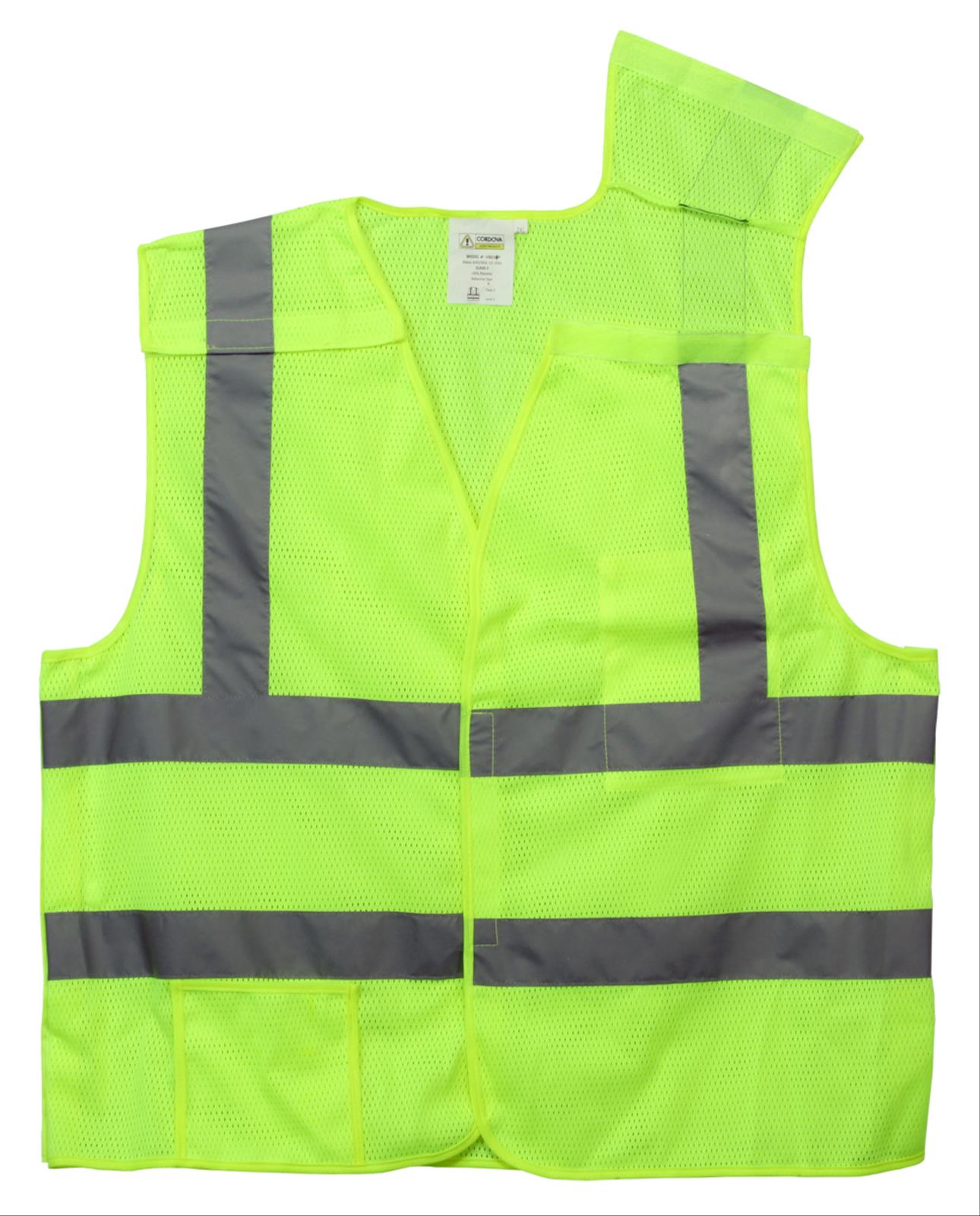 Safety Products Inc - 5-Point Breakaway Vest, Class 2 Type R