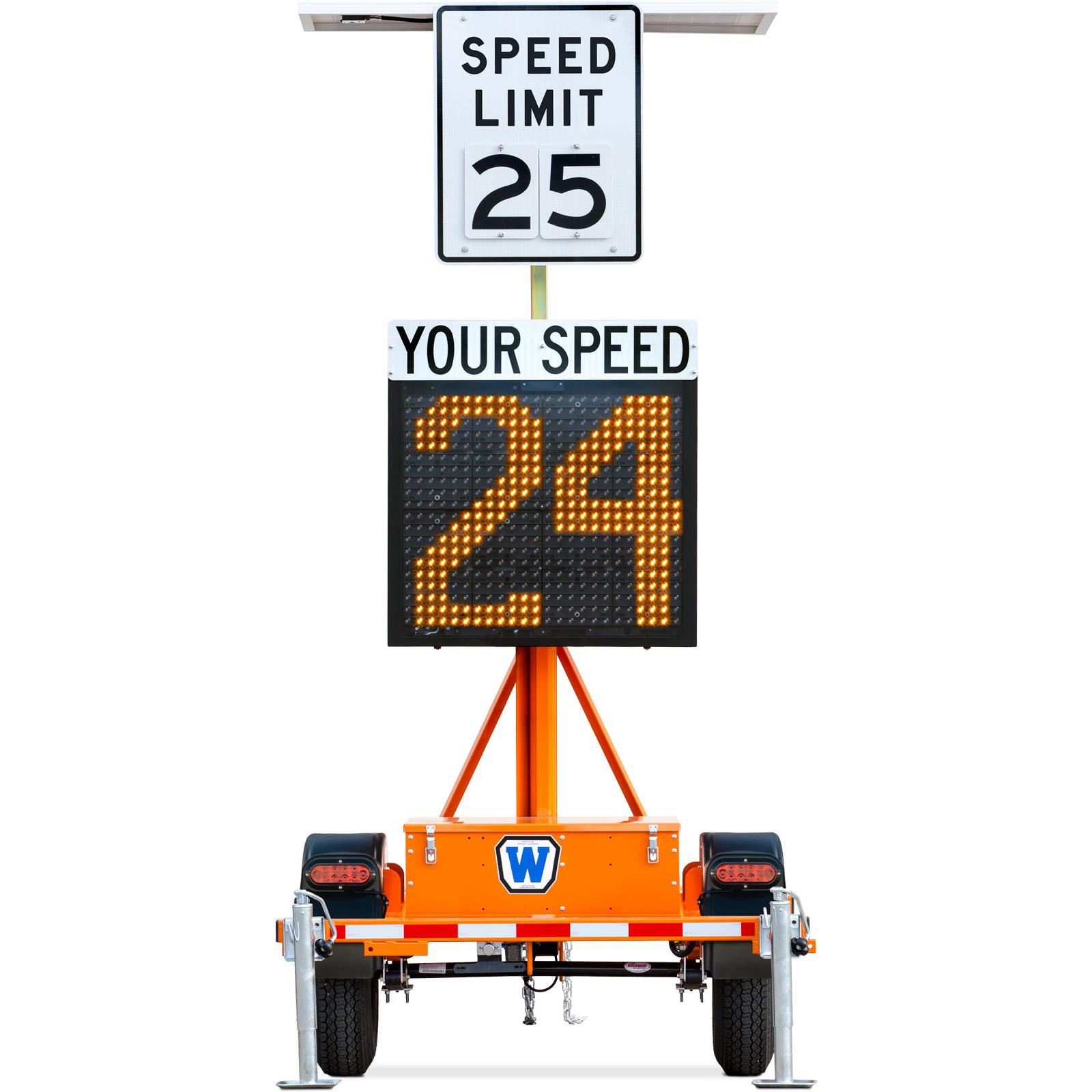 Safety Products Inc - Compact Radar-Speed Trailer